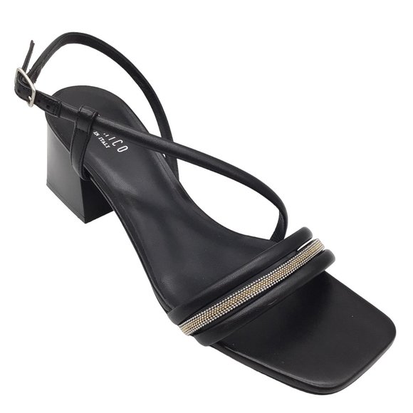 Peserico | Shoes | Peserico Black Silver Gold Monili Beaded Detail ...